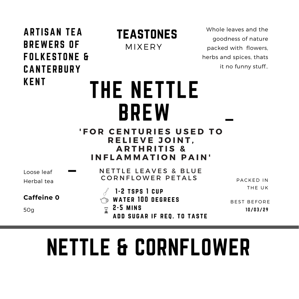 The Nettle brew – Teastones
